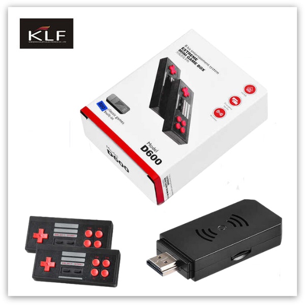 D600 Game Stick Console U Box Game Player Wireless 4K HD Output Built ...